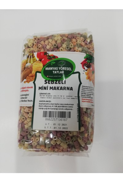 Sebzeli Mini Makarna Sebzeli Mini Makarna