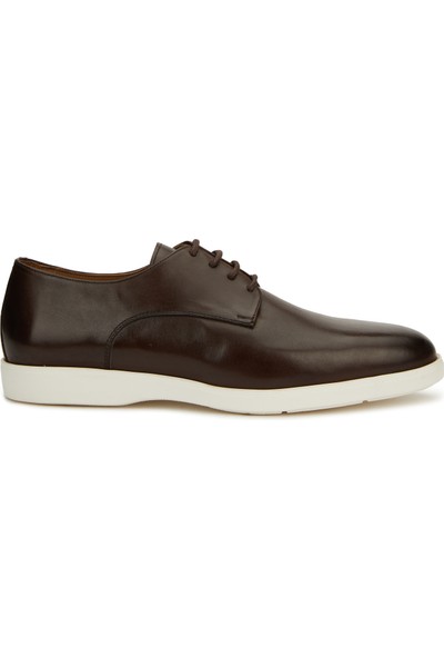 Divarese Kahverengi Erkek Deri Ayakkabı