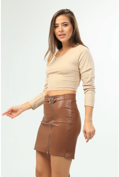 Sırt Bağlamalı Bluz