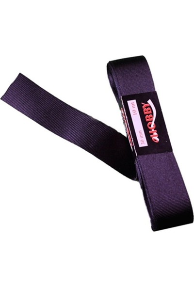 Grogren Kurdele 2 cm Yerli - 10 Metre Siyah Grogren Kurdele 2 cm Yerli - 10 Metre Siyah