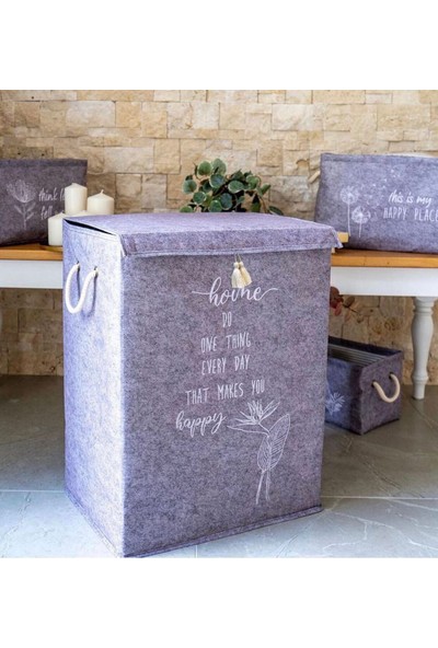 Mega Boy Çok Amaçlı Keçe Kutu Mega Boy Çok Amaçlı Keçe Kutu