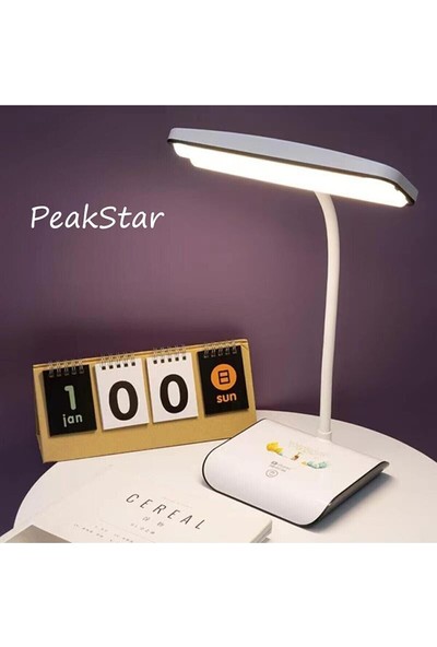 Peak Star Şarjlı Dokunmatik 48 LED 3 Kademeli USB Kablolu Masa Lambası Çalışma Okuma Işığı Peak Star Şarjlı Dokunmatik 48 LED 3 Kademeli USB Kablolu Masa Lambası Çalışma Okuma Işığı