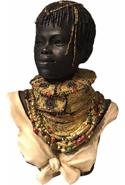 Arpe Dekor Afrikalı Baş Obje Arpe Dekor Afrikalı Baş Obje
