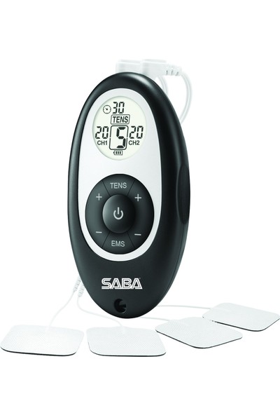 Saba Ems-Tens- Fizik Tedavi Cihazı 2 Kanallı - Pilli Saba Ems-Tens- Fizik Tedavi Cihazı 2 Kanallı - Pilli