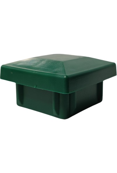 Zidi Plastik 50 x 50 mm Profil Kapağı Yeşil Panel Çit