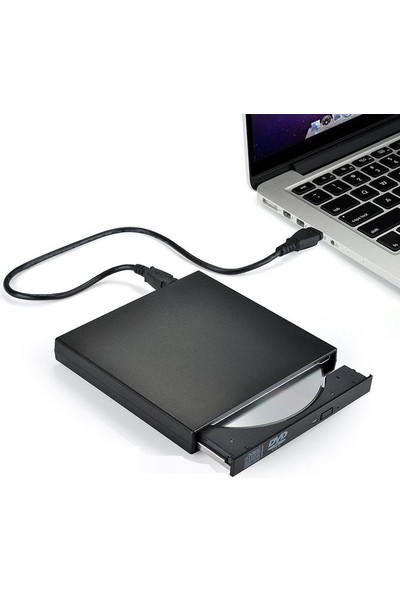 Alfasis Harici DVD Rw USB 2.0 CD DVD Yazıcı Okuyucu