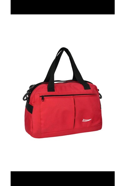 Tazador Fonksiyonlu Spor Çantası Orta Boy El Valizi Kırmızı