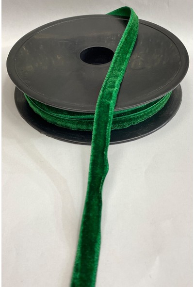 Hayalperest Boncuk Kadife Kurdele 1 cm