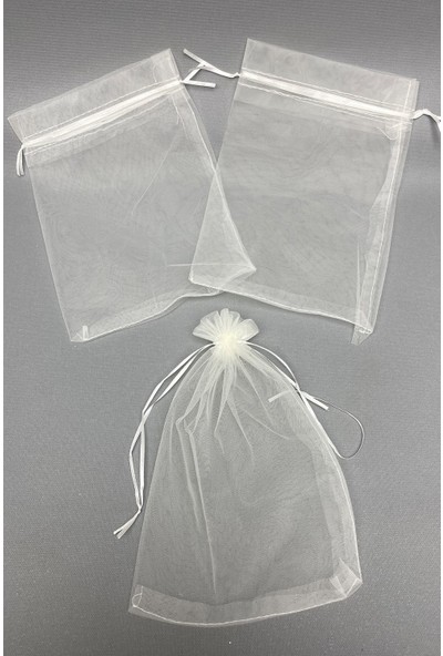 Hayalperest Boncuk Yasin Boy Şeffaf Tül Kese 10 Adet (18*27 Cm) Hayalperest Boncuk Yasin Boy Şeffaf Tül Kese 10 Adet (18*27 Cm)