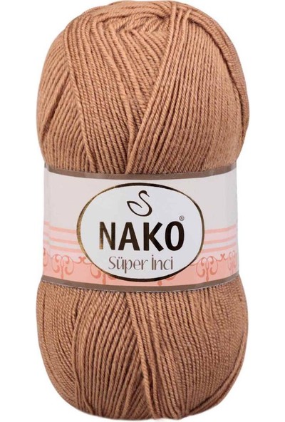 Bernam Butik Nako Süper Inci El Örgü Ipi 100 gr | Karamel 221 Bernam Butik Nako Süper Inci El Örgü Ipi 100 gr | Karamel 221