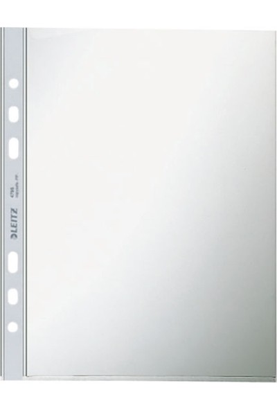 Leitz A5 Buzlu Poşet Dosya 6 Delikli 50'li
