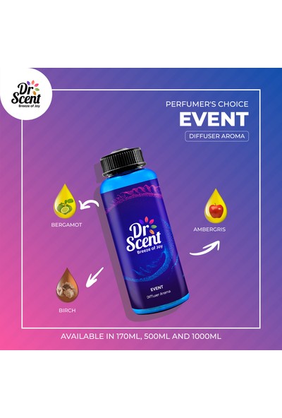 Dr Scent Koku Makinesi Event Kokusu 170ML Dr Scent Koku Makinesi Event Kokusu 170ML