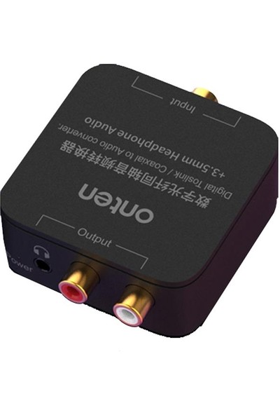 Onten OTN-37506 Spdıf/toslink/coaxial To R/l Stereo Audio Converter 192 Khz Dijital Analog Çevirici Onten OTN-37506 Spdıf/toslink/coaxial To R/l Stereo Audio Converter 192 Khz Dijital Analog Çevirici