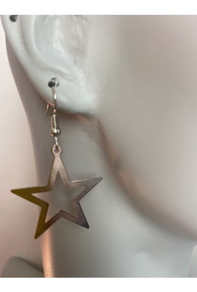 Violetart Yıldız Küpe