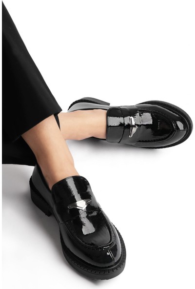 Marjin Kadın Loafer Makosen Ayakkabı Dunaz