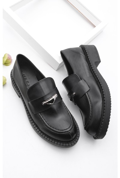 Marjin Kadın Loafer Makosen Ayakkabı Dunaz