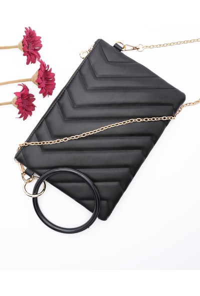 Marjin Kadın Portföy&Clutch Çanta Yanga