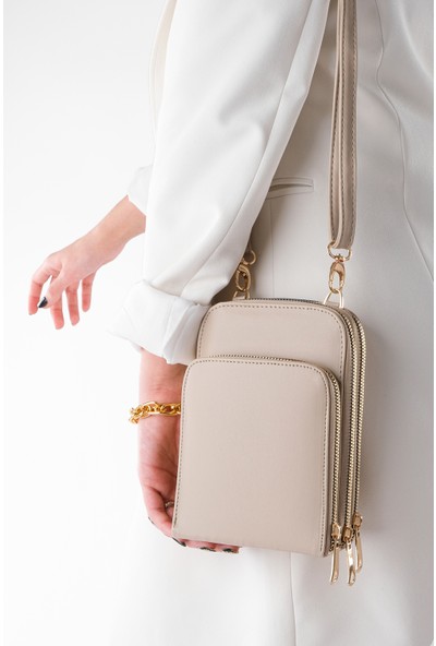 Marjin Kadın Cüzdan Tasarımlı Postacı Çantası Lariva