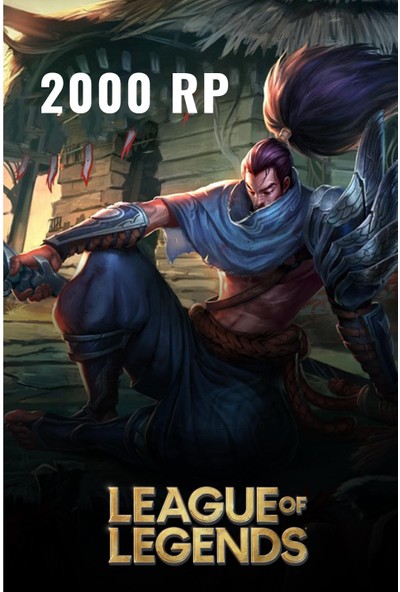 Riot Games League Of Legends 2000 - 2000 Rp Riot Games League Of Legends 2000 - 2000 Rp