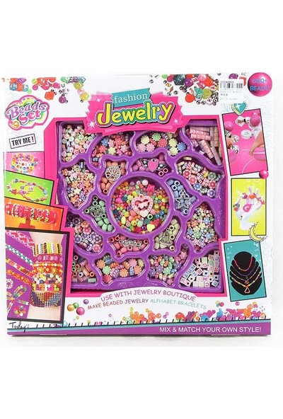 4i Oyuncak Hobi Seti Boncuk Takı Tasarımı Harfli 4i Oyuncak Hobi Seti Boncuk Takı Tasarımı Harfli