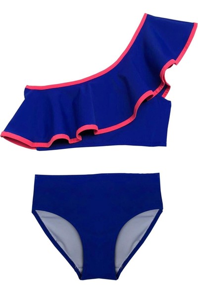 Deep Beach Saks Turuncu Biyeli Kız Çocuk Bikini Takım DS200621BT Deep Beach Saks Turuncu Biyeli Kız Çocuk Bikini Takım DS200621BT