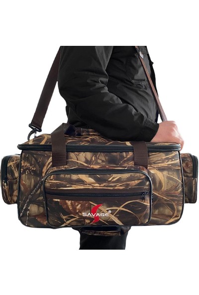Savex Savage 35021 Çok Amaçlı Malzeme Çantası Saz Desen