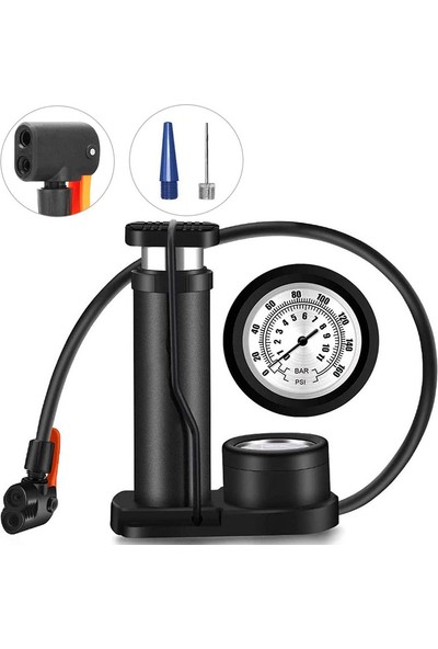 Top Sport Mini Taşınabilir Elektrikli Ayak Basınçlı Bisiklet Hava Pompası (Yurt Dışından) Top Sport Mini Taşınabilir Elektrikli Ayak Basınçlı Bisiklet Hava Pompası (Yurt Dışından)