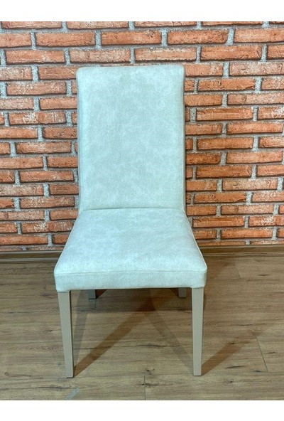Ipek Mobilya Rosa Sandalye ( Capucino - Desenli Krem ) Ipek Mobilya Rosa Sandalye ( Capucino - Desenli Krem )
