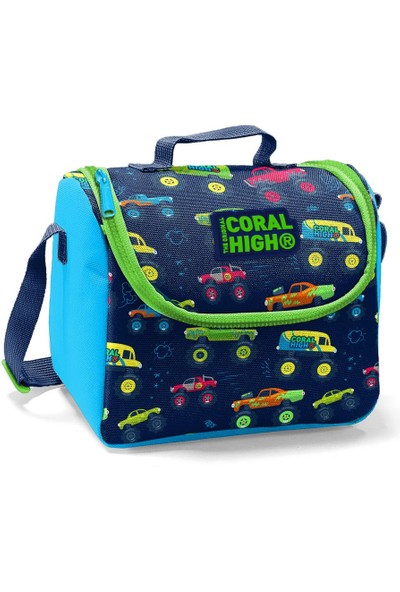 Coral High Kids Lacivert Araba Desenli Thermo Beslenme Çantası 22736 Coral High Kids Lacivert Araba Desenli Thermo Beslenme Çantası 22736