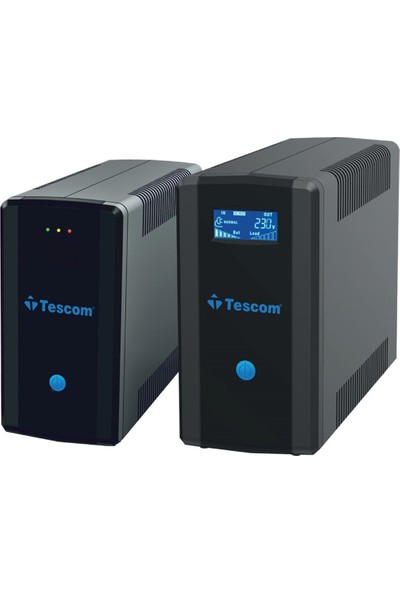 Tescom Leo+ 850VA (1X9AH) LED / Line Interaktif Kesintisiz Güç Kaynağı Tescom Leo+ 850VA (1X9AH) LED / Line Interaktif Kesintisiz Güç Kaynağı