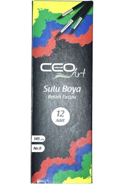 Happy Junior Ceoart Suluboya Fırçası NO:253-8 Happy Junior Ceoart Suluboya Fırçası NO:253-8