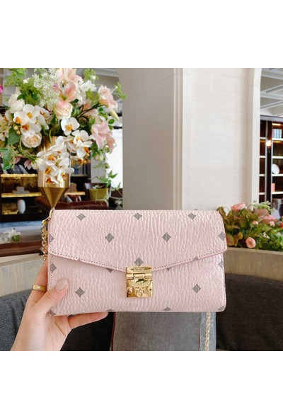 Women's Bags Chain Envelope Bag Haze Powder One Shoulder Slant Span Pack Women's Bags Chain Envelope Bag Haze Powder One Shoulder Slant Span Pack