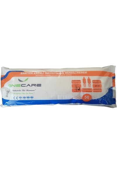 One Care 24 Adet - One Care Bariyer Kremli Inkontinans Mendili/kesesi One Care 24 Adet - One Care Bariyer Kremli Inkontinans Mendili/kesesi