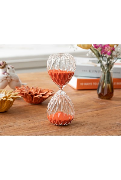 Becca Kum Saati 8X8X20 cm Turuncu