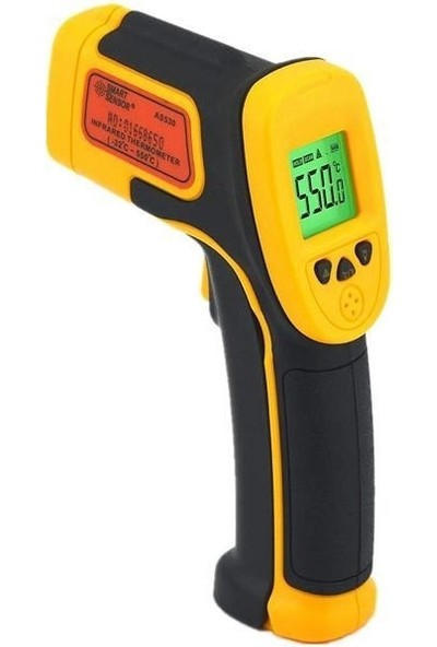 Smart Sensor AS530 Lazerli Sıcaklık Ölçer 550°C Smart Sensor AS530 Lazerli Sıcaklık Ölçer 550°C