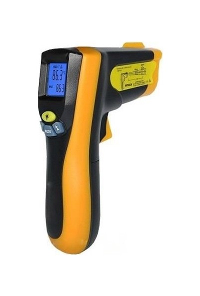 Foratech Tek Lazerli Sıcaklık Ölçer 550°C Foratech Tek Lazerli Sıcaklık Ölçer 550°C