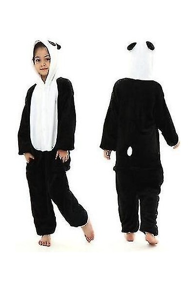 Jessieyou Mall Jessieyou Panda Çocuk Pijaması - Siyah (Yurt Dışından) Jessieyou Mall Jessieyou Panda Çocuk Pijaması - Siyah (Yurt Dışından)