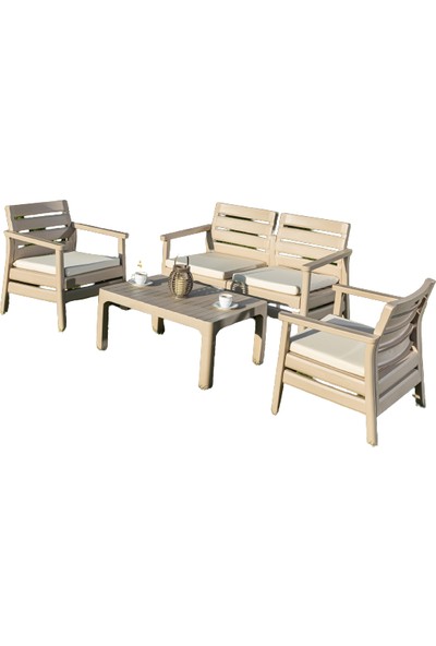 Peronline Solemare Bahçe Oturma Grubu