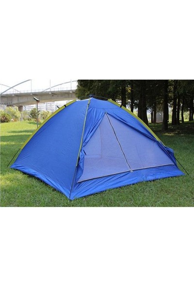 AteşTech 6 Kişilik Renkli Su Geçirmez Pencereli Kamp Çadırı 250*220*150