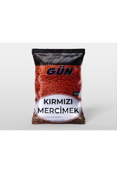 Gün Kırmızı Mercimek 1 kg Gün Kırmızı Mercimek 1 kg