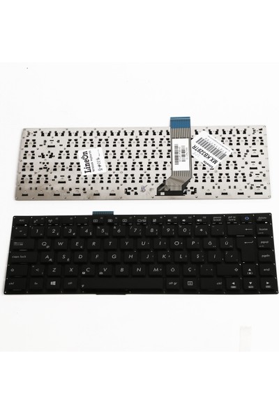 LineOn Asus X402C S400CB S400C Klavye Tuş Takımı Siyah Türkçe