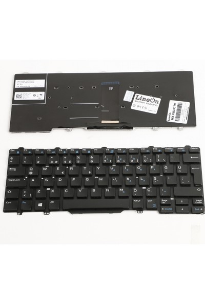 LineOn Dell Latitude E3340 Klavye Siyah Türkçe LineOn Dell Latitude E3340 Klavye Siyah Türkçe