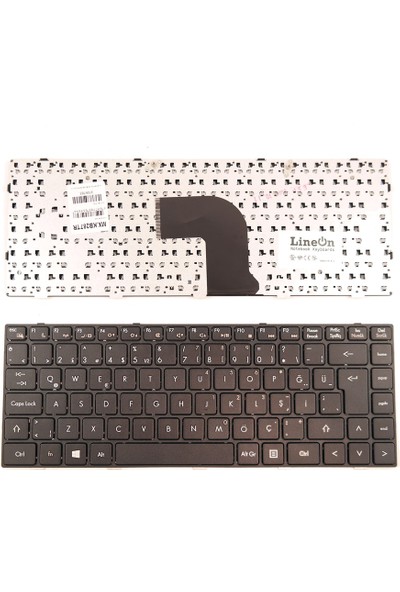 LineOn Grundig Gnb 1444 A1 I3 Klavye Siyah Türkçe