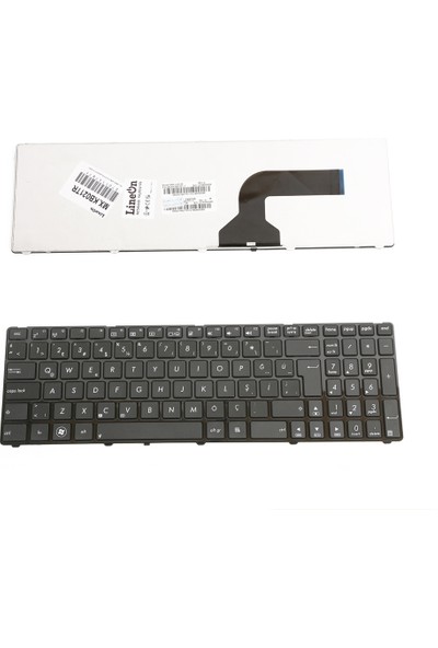 LineOn Asus X54C Klavye Siyah Türkçe Çerçeveli LineOn Asus X54C Klavye Siyah Türkçe Çerçeveli