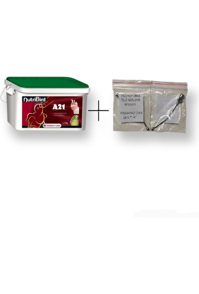 Versele Laga Elle Besleme Nutribird A21 100GR (Elle Besleme Ucu Hediye) Versele Laga Elle Besleme Nutribird A21 100GR (Elle Besleme Ucu Hediye)