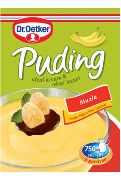 Dr. Oetker Puding Muzlu 115 gr x 24 Dr. Oetker Puding Muzlu 115 gr x 24
