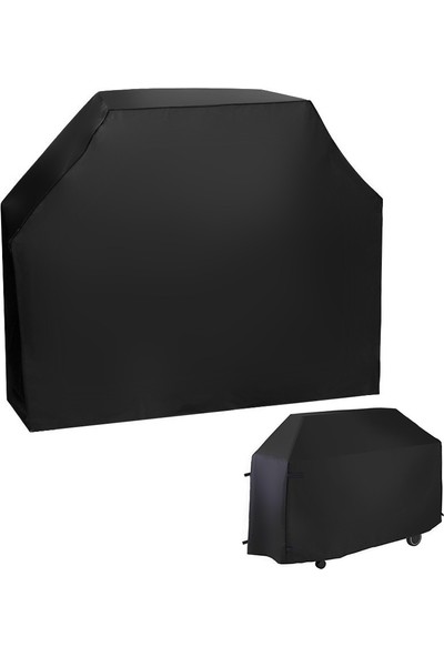 Catteo Yağmur, Toz ve Uv Korumalı 145X61X117CM Barbekü Kapağı -Siyah (Yurt Dışından) Catteo Yağmur, Toz ve Uv Korumalı 145X61X117CM Barbekü Kapağı -Siyah (Yurt Dışından)