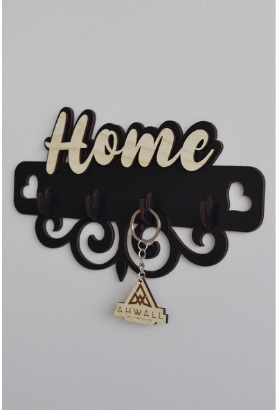 Home Temalı Dekoratif Anahtarlık Askılık