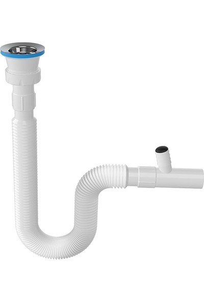 Beyco Körüklü Lavabo Sifonu Çamaşır/bulaşık Makinesi Çıkışlı