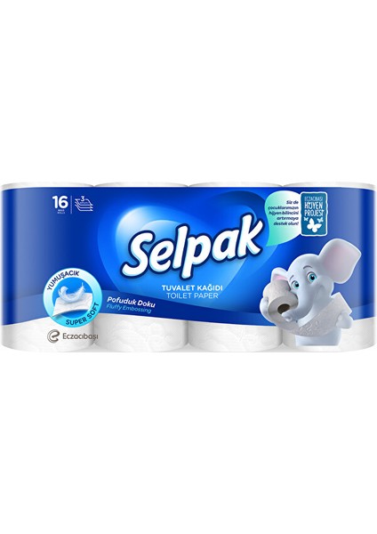 Selpak Tuv.kağıdı Hijyen 16'lı Fiyatı - Taksit Seçenekleri